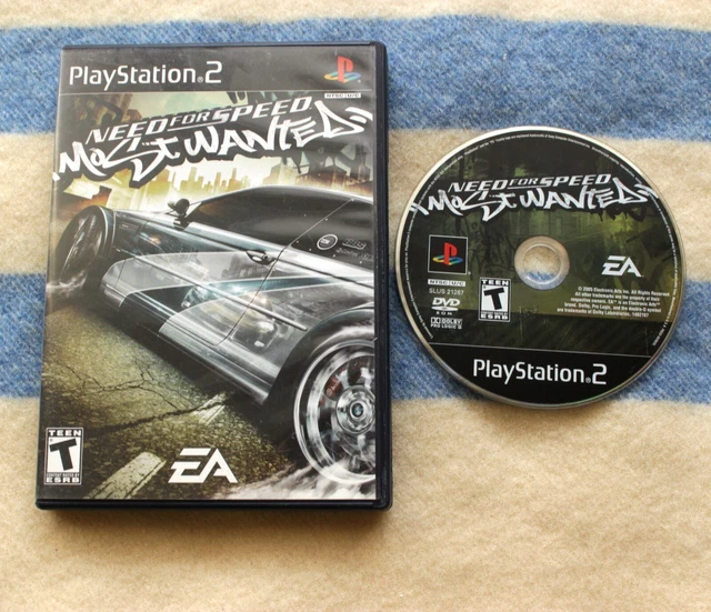 NEED FOR SPEED Most Wanted Black label Edition PlayStation 2 PS2 Tested ...