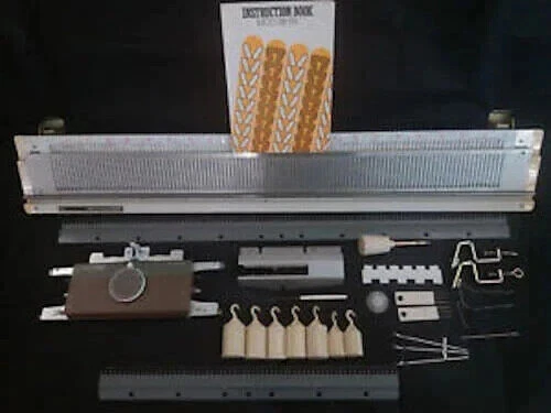 SILVER REED KNITTING machine ribber sr 155 chunky serviced and tested £ ...
