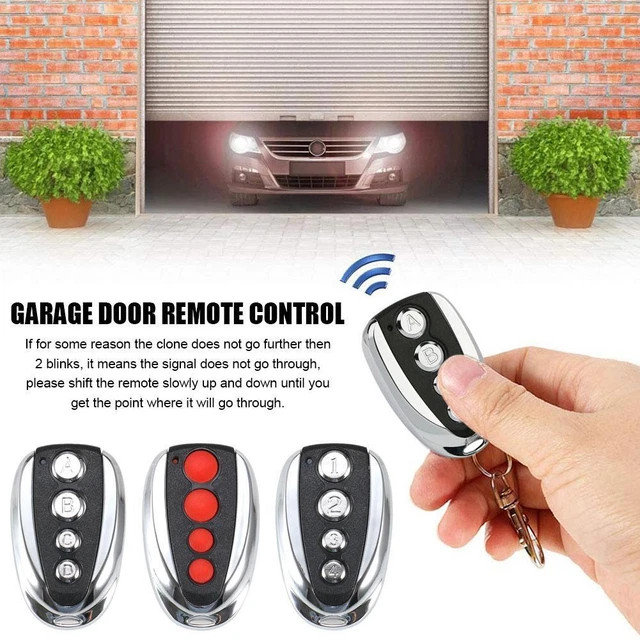 UNIVERSAL ELECTRIC GARAGE Door Cloning Remote Control Key Fob Gate Open ...