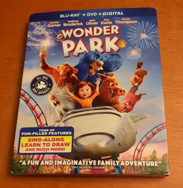 WONDER PARK BLU-RAY Jennifer Garner Matthew Broderick John Oliver Mila ...