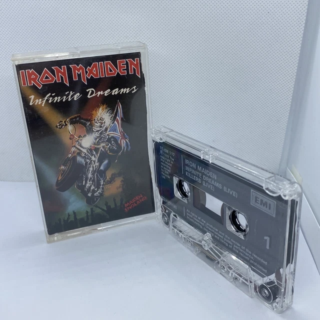 IRON MAIDEN INFINITE Dreams Cassette Tape Rare Single From “maiden ...