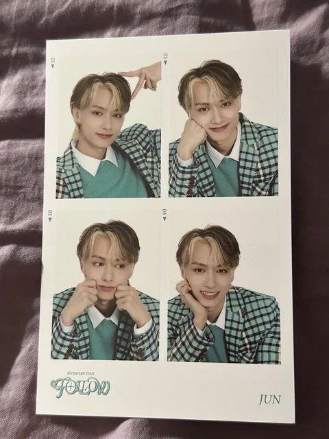 SEVENTEEN JUN TOUR Follow To Seoul Official 4 Cuts Photo EUR 5,49 ...
