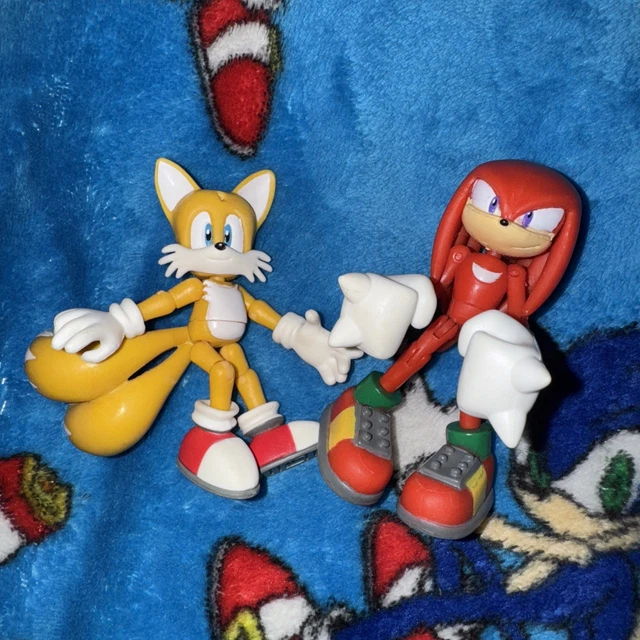 JAZWARES SONIC THE Hedgehog Knuckles & Tails figure Rare £31.88 ...