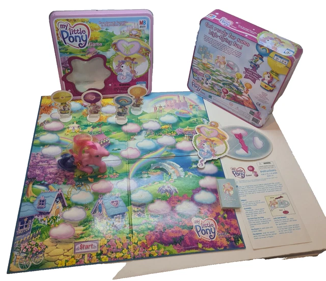 RARE MY LITTLE Pony Retro Board Game Tin Box Edition £24.99 - PicClick UK