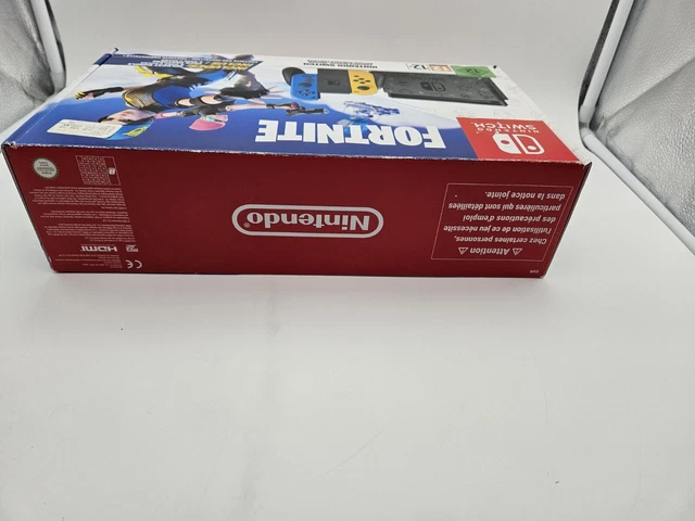 CONSOLE NINTENDO SWITCH console Fortnite édition limitée Cib dans son ...