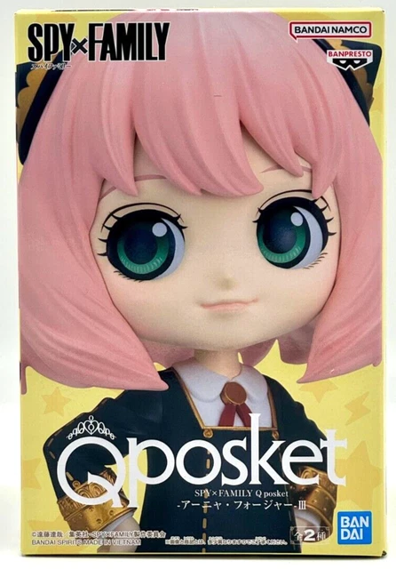 SPY X FAMILY - Figurine Q Posket Anya Forger III ver.A 13cm - Banpresto EUR 26,90 - PicClick FR