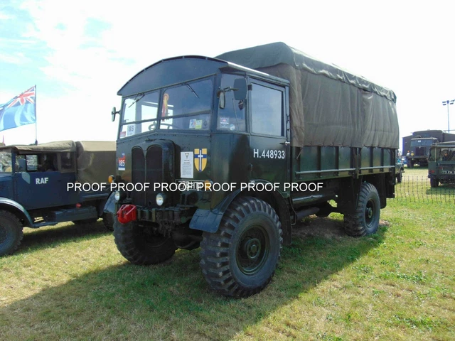 RESTORED MILITARY VEHICLE photo AEC Matador lorry DOR19 b £0.99 ...
