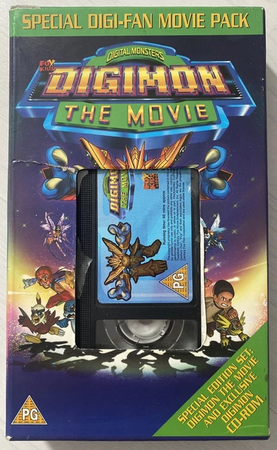 DIGIMON THE MOVIE Vhs Tape £5.00 - PicClick UK