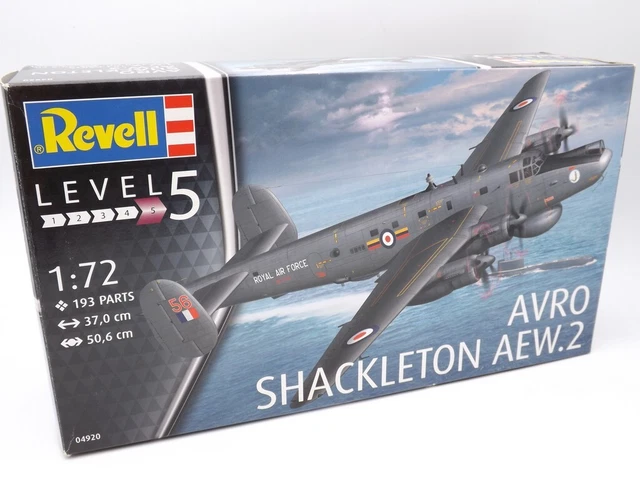 REVELL 04920 AVRO Shackleton AEW.2 Flugzeug Modell Bausatz 1:72 in OVP ...