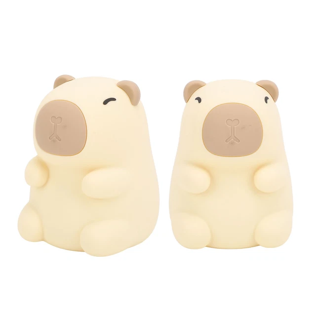 CAPYBARA NIGHT LIGHT Color Changing Kids Rechargeable RGB Animal ...