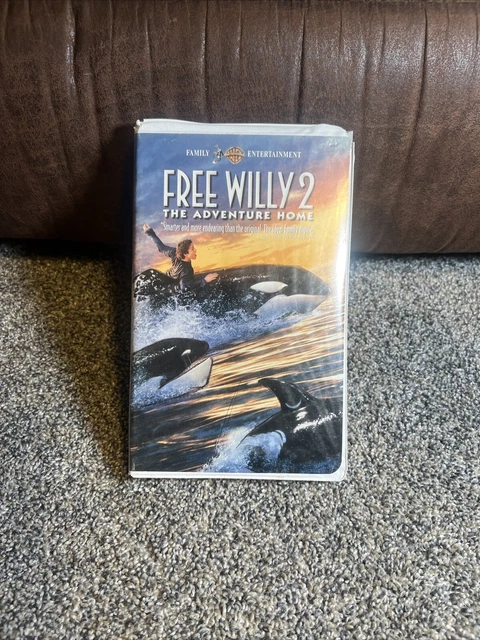 FREE WILLY 2: The Adventure Home (VHS, 1995, Clam Shell) £2.40 ...