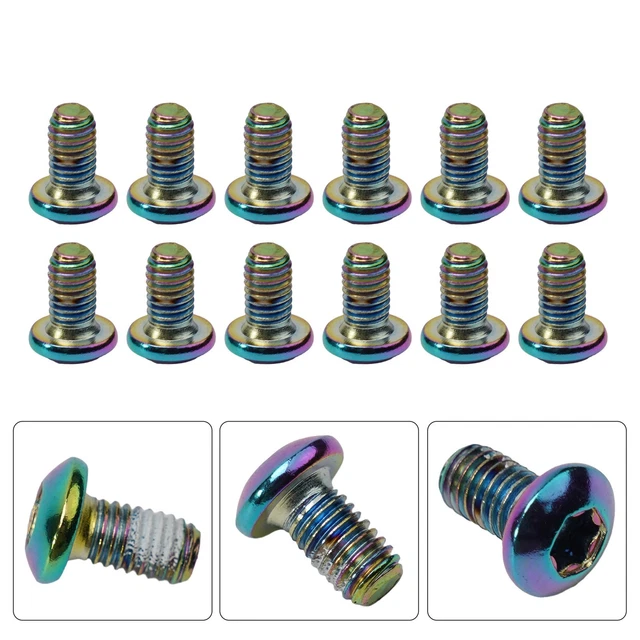 ROBUST DESIGN 12PCS of M5 T25 Torx Head Screws for Your Bike's Braking ...