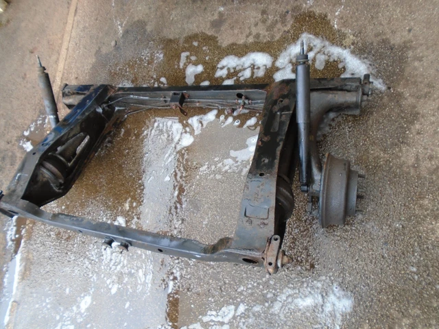 CLASSIC MINI - Rear Subframe Dry Complete With Everthing Very Good ...