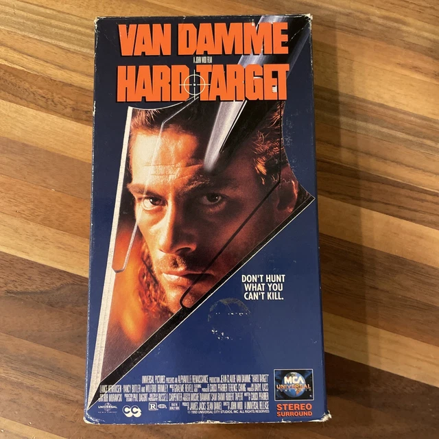HARD TARGET (VHS, 1999, Jean-Claude Van Damme, Lance Henriksen) £4.62 ...