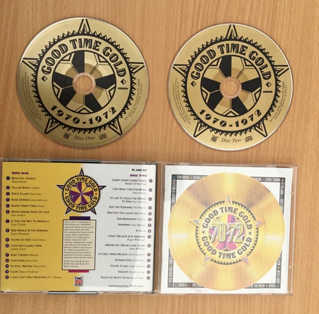 🌟TIME LIFE🌟2XCD SET🌟GOOD Time Gold🌟70-72🌟Pop🌟Near Mint🌟Uk🇬🇧Seller🌟 £14. ...