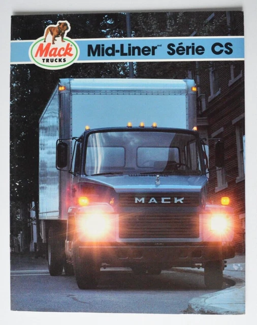 1986 MACK TRUCKS Mid-Liner CS Series? dealer brochure - French - Canada ...