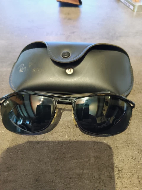 RAY BAN OLYMPIAN USA BL 4 3/4 EUR 160,00 - PicClick IT