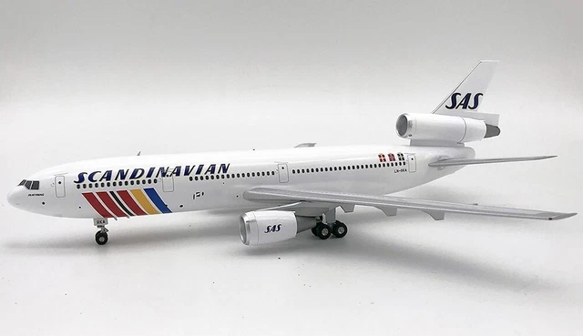 INFLIGHT 200, SAS SCANDINAVIAN AIRLINES Douglas DC-10, LN-RKA, 1:200 ...