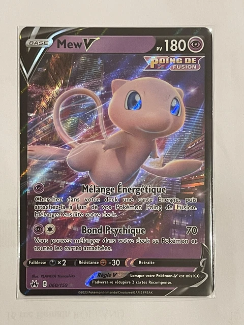 CARTE POKÉMON MEW V 060/159 EB12.5 Zenith Supreme FR Neuf EUR 5,97 ...
