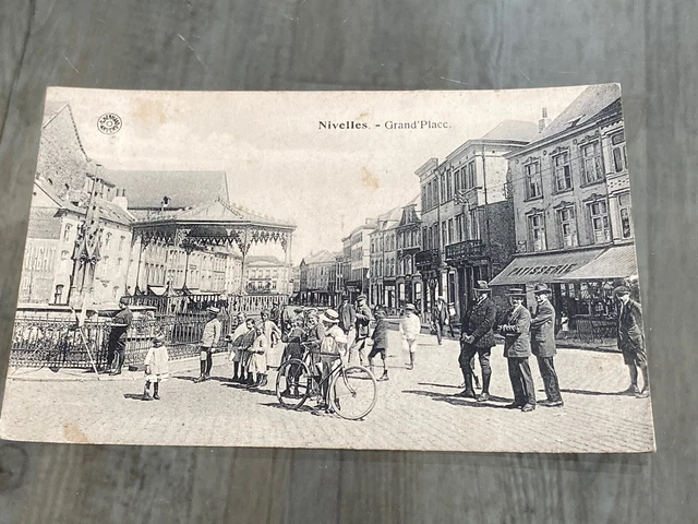 NIVELLES BELGIQUE LA Grand place CPA EUR 3,00 - PicClick IT