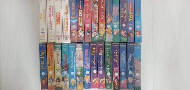 LOT DE 28 cassettes vhs Disney EUR 1,00 - PicClick FR