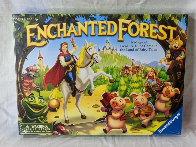 RAVENSBURGER ENCHANTED FOREST - Fairy Tale Board Game Magical Treasure ...