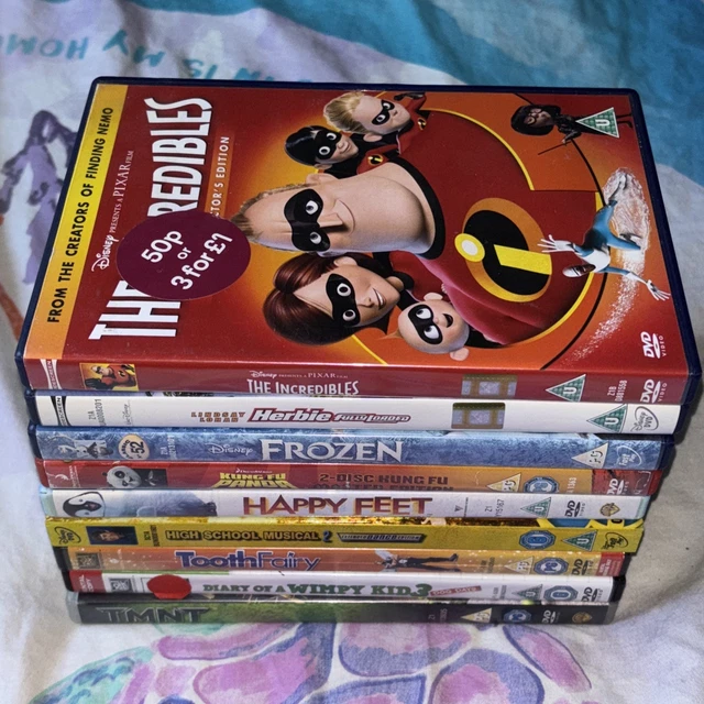 KIDS DVD BUNDLE Children’s Movies Some Are Disney job lot £6.39 - PicClick UK