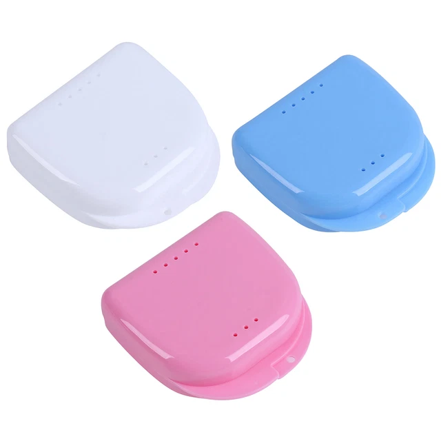 RETAINER BOX - Dental Teeth Retainer Container Orthodontic Denture ...