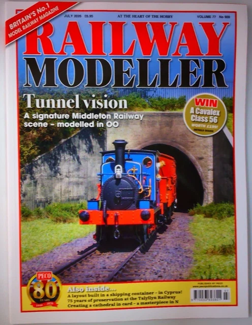 RAILWAY MODELLER MAGAZINE Juillet 2026 Scène Middleton Signature OO EUR ...