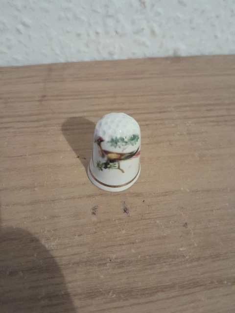 VINTAGE LADY ELEANOR Bone China Thimble - Birds £2.80 - PicClick UK