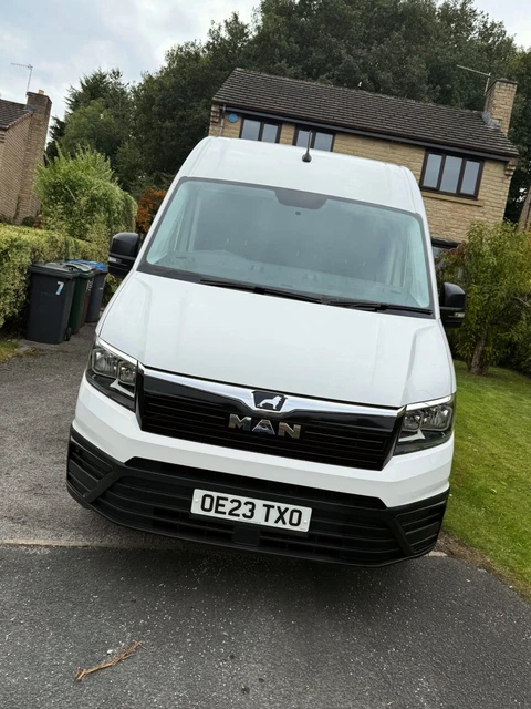 NO VAT 2023 18k Miles Man Tge LWB Hpi Clear Van £21,300.00 - PicClick UK