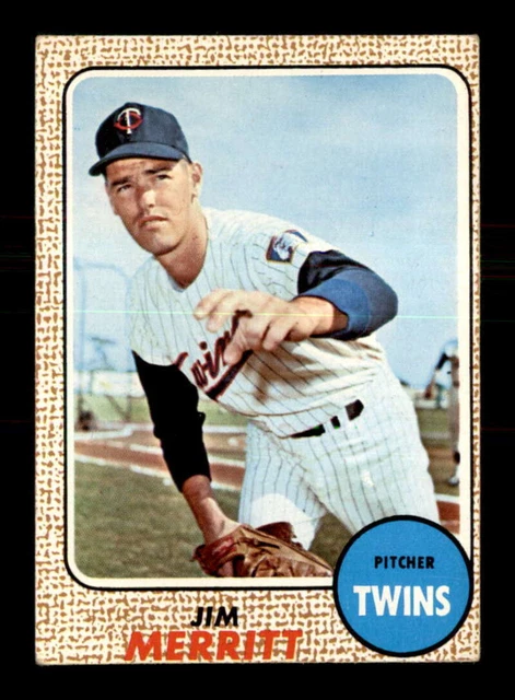 1968 TOPPS #64 Jim Merritt EX/EX+ X2531745 EUR 1,67 - PicClick FR