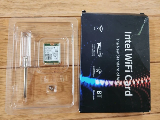 INTEL WI-FI 6E AX211NGW M.2 2230 CNVio2 Key E 802.11ax WiFi Card $9.99 ...