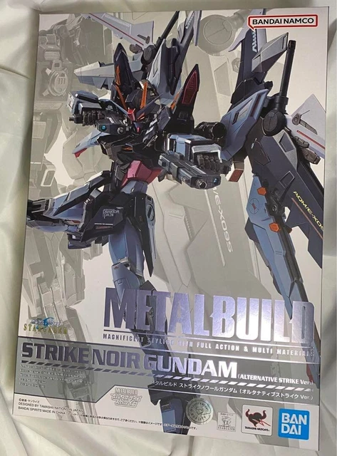 BANDAI METAL BUILD Strike Noir Gundam Alternative Strike Ver New with ...