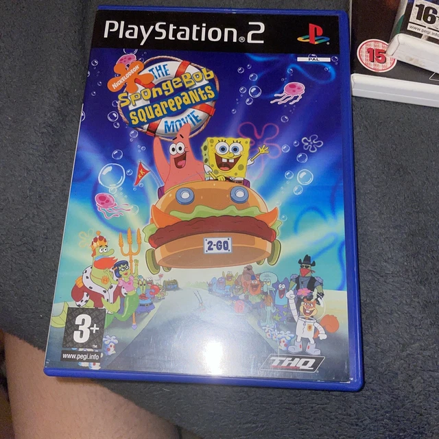 NICKELODEON THE SPONGEBOB SquarePants Movie PS2 Playstation 2 100% ...