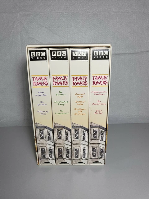 FAWLTY TOWERS - The Complete Collection Set (VHS, 1984) BBC £15.25 ...