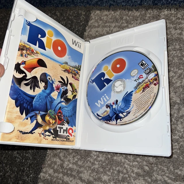 RIO MULTIPLAYER PARTY Game Nintendo Wii 2011 Complete Disc and Manual ...