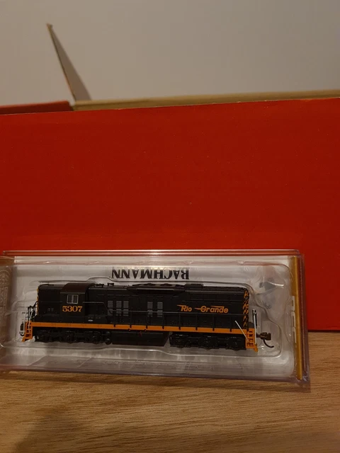 ECHELLE N BACHMANN 62354 locomotive EMD SD9 Rio Grande #5307 DCC Sound ...