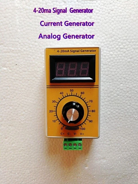 4-20MA SIGNAL CURRENT Generator Constant Current Source Digital Analog ...