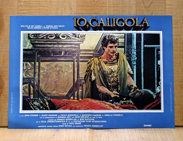 IO CALIGOLA FOTOBUSTA poster affiche Malcom Mc Dowell Tinto Brass Caligula CA41 EUR 5,00 ...
