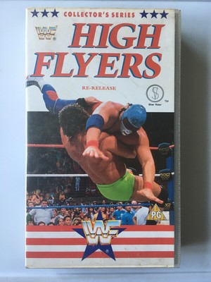 WWF WWE THE High Flyers Collector’s Series Vhs Video Tape Silver Vision ...