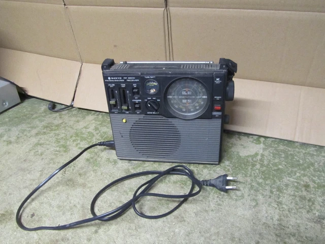 ANCIEN VINTAGE POSTE RADIO SANYO RP8600 en l'etat EUR 25,00 - PicClick FR