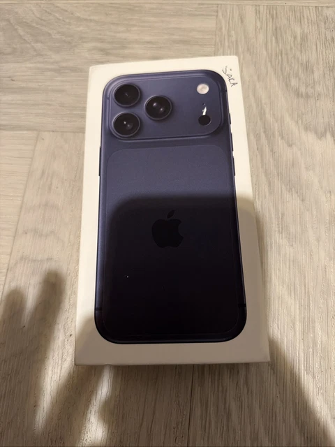 APPLE IPHONE 17 Pro Max Deep Blue 256GB - ONLY BOX NEW £17.22 - PicClick UK