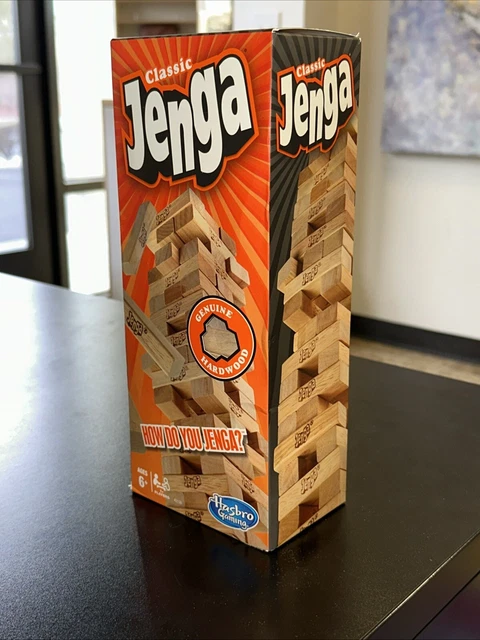 HASBRO CLASSIC JENGA Game $10.00 - PicClick