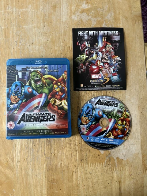 MARVEL ULTIMATE AVENGERS Collection Blu Ray - Hulk, Captain America ...
