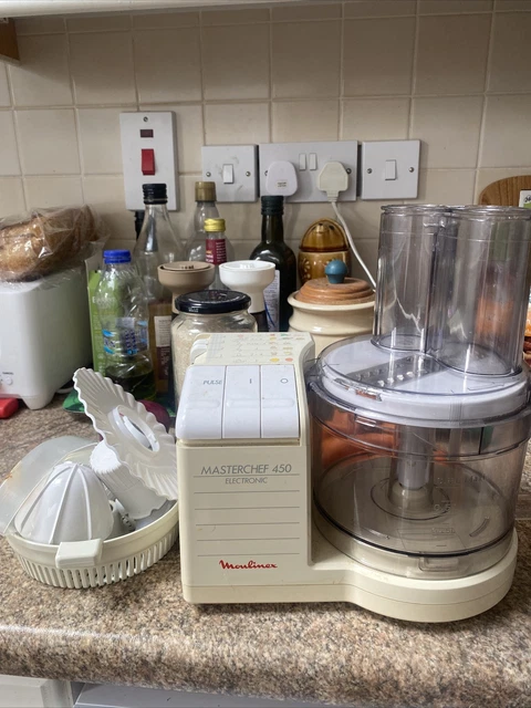 MOULINEX MASTERCHEF 450 Electronic Food Processor Tested £20.00 ...