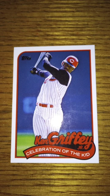 KEN GRIFFEY JR. 2024 Topps Celebration of the Kid KID-17 Cincinnati ...