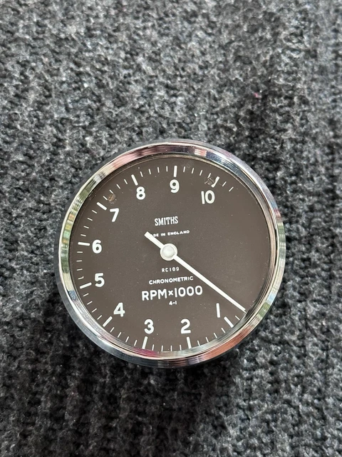 SMITHS CHRONOMETRIC REV Counter RC109 BSA AJS Triumph Vincen Vintage ...