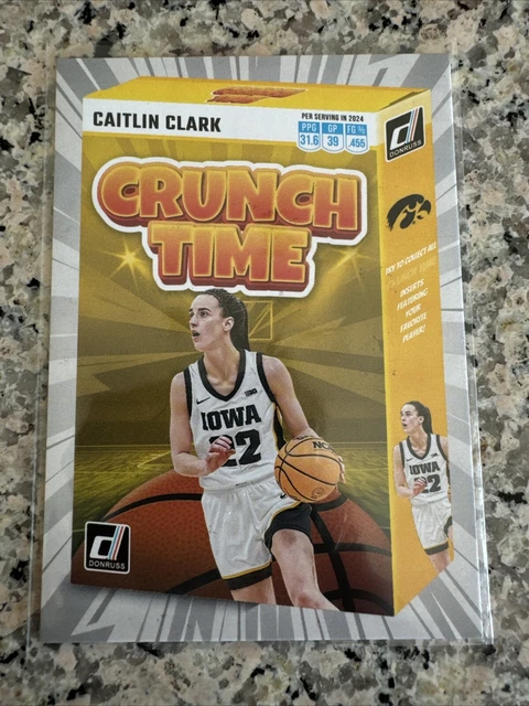 2024 CAITLIN CLARK Collection Crunch Time #SS-CT2 Rookie $1.37 ...