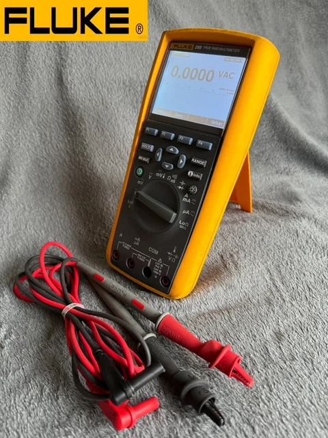FLUKE 289 TRUE RMS Industrial Data Logging Multimeter & Fluke Test ...